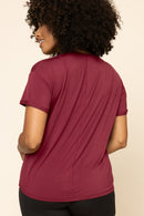 The Perfect Tee - Crimson – POPFLEX®