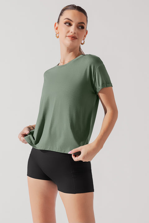 The Perfect Tee - Leaf Green – POPFLEX®