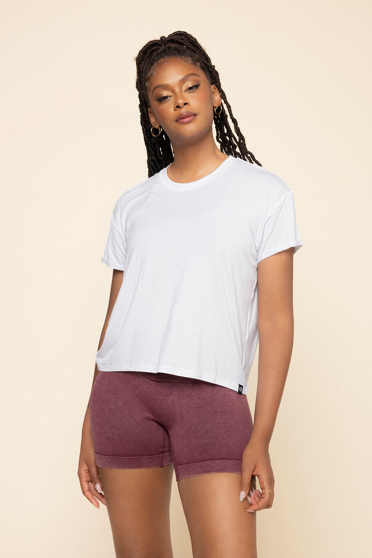 The Perfect Tee - White – POPFLEX®