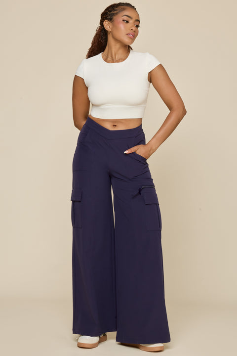Y2K Cargo Pant - French Navy – POPFLEX®