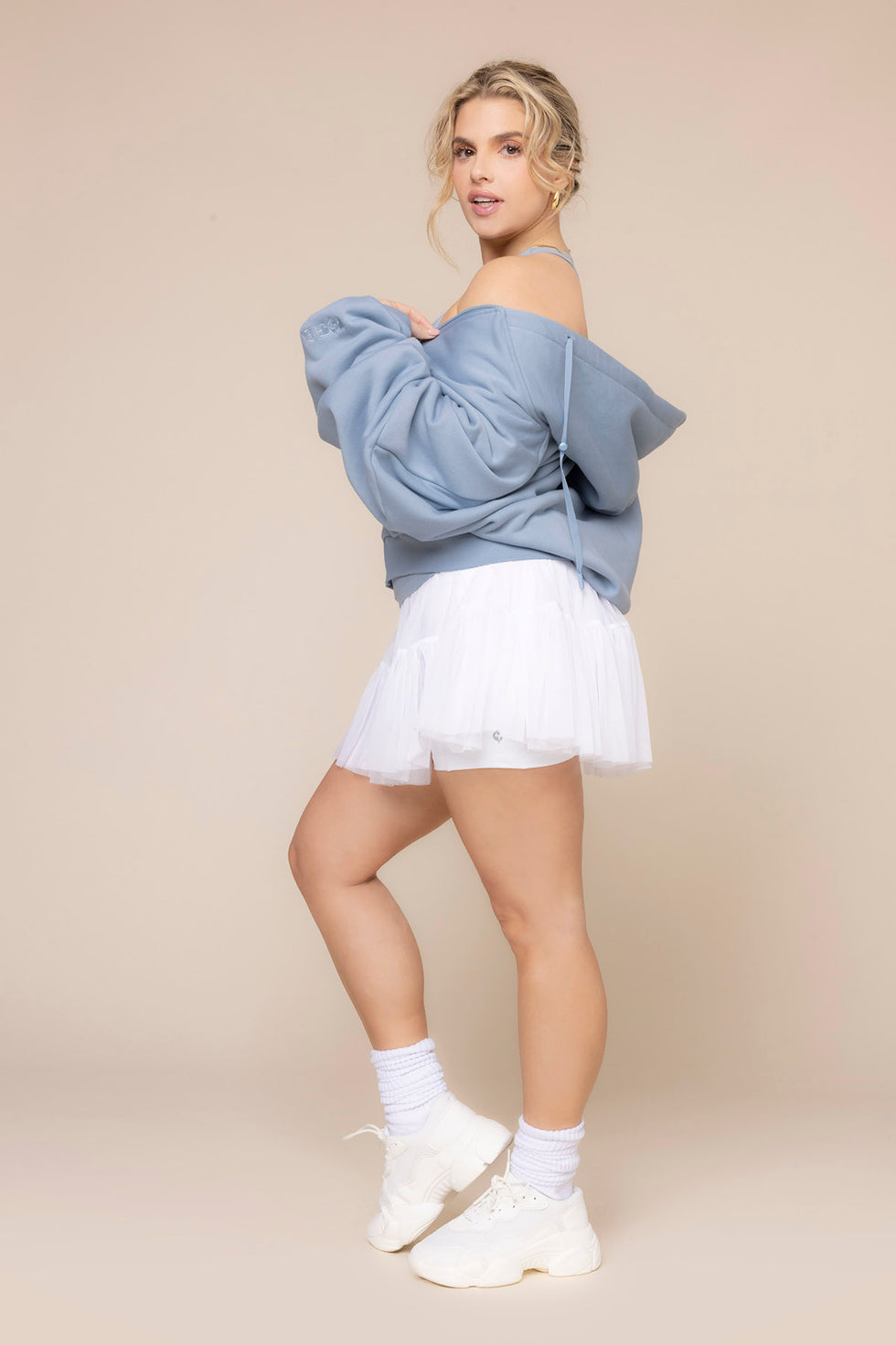 Zip Cloud Hoodie - Blue Storm – POPFLEX®
