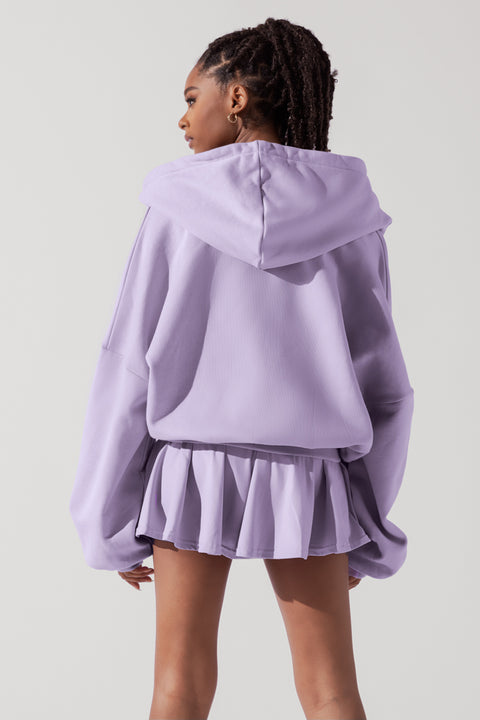 Zip Cloud Hoodie - Digital Lavender – POPFLEX®