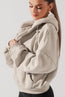 Zip Cloud Hoodie - Seashell – POPFLEX®