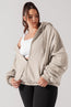 Zip Cloud Hoodie - Seashell – POPFLEX®