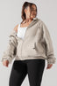 Zip Cloud Hoodie - Seashell – POPFLEX®