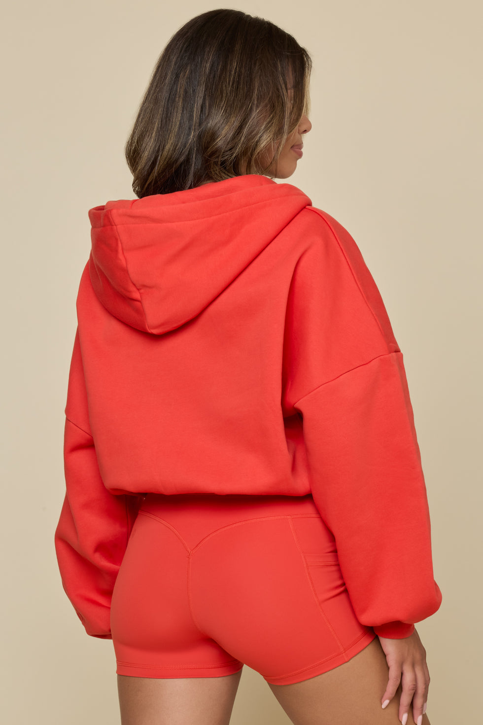 Zip Cloud Hoodie - Cayenne – POPFLEX®