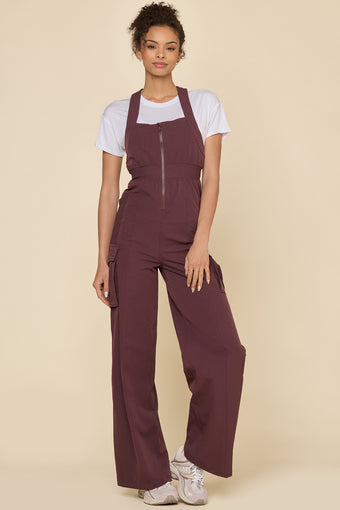Take A Hike Overalls - Pecan – POPFLEX®