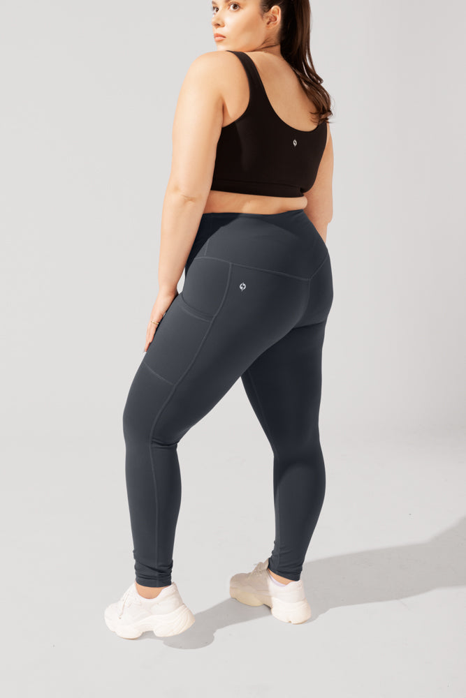 Supersculpt™ Legging with Pockets - Smoky Grey – POPFLEX®