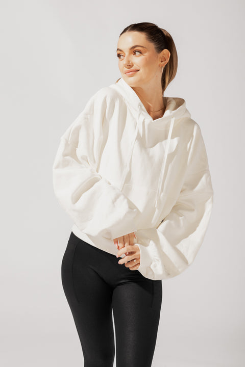 Pullover Cloud Hoodie - White – POPFLEX®