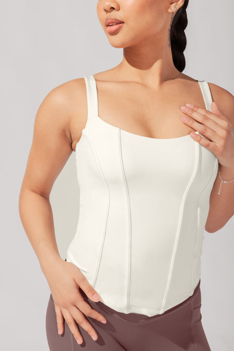 Corset Cami - Coconut Cream – POPFLEX®